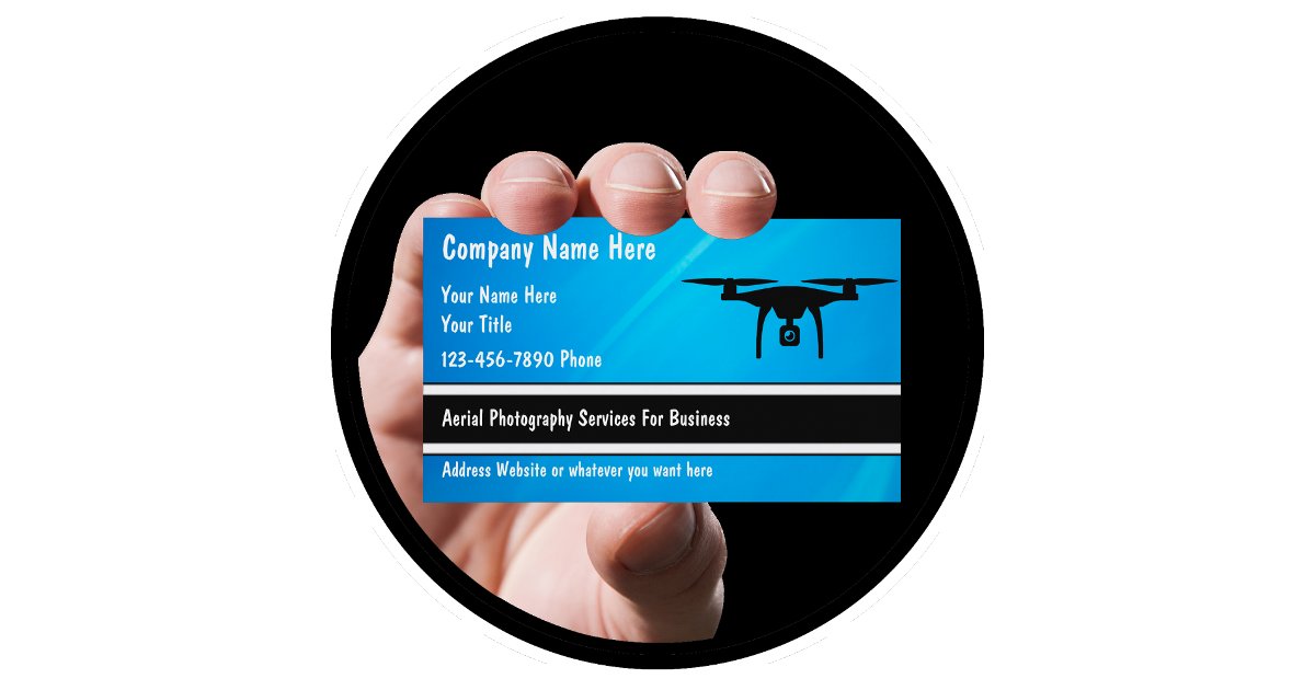 Aerial Drone Photography Services Business Card | Zazzle