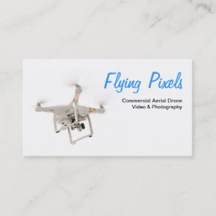 Drone Business Cards - Business Card Printing | Zazzle