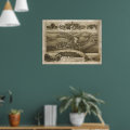 Aerial Map Valley Forge PA Pennsylvania Poster | Zazzle