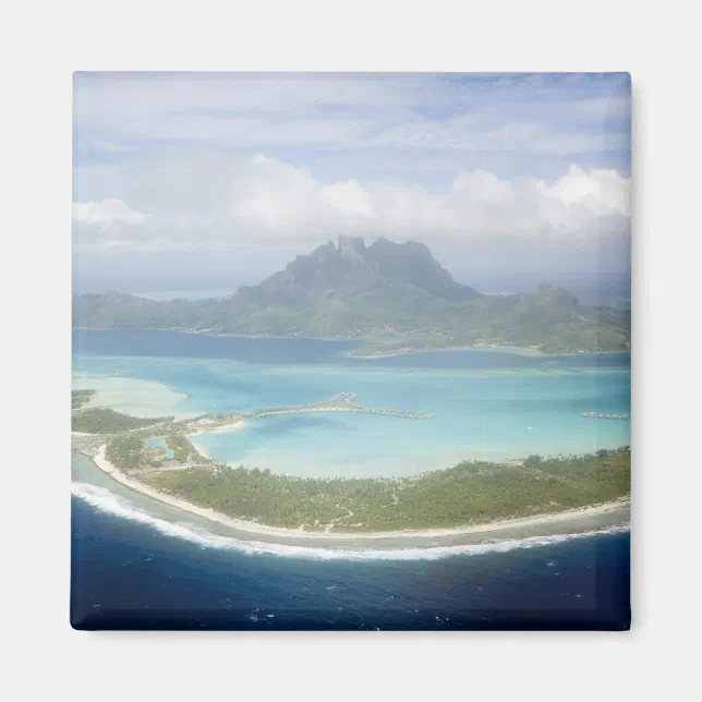 Aerial view from small commuter plane of Bora Magnet | Zazzle