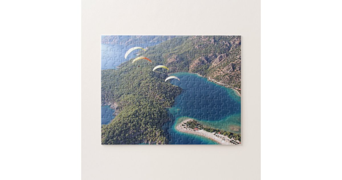 Aerial view jigsaw puzzle | Zazzle