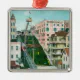 Aerial View of Angels Flight Trolley Metal Ornament | Zazzle