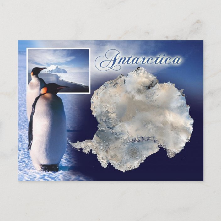 Aerial view of Antarctica Postcard | Zazzle.com