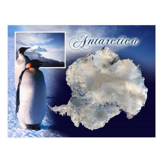 Aerial view of Antarctica Postcard | Zazzle.com