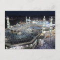 Aerial View of Hajj Pilgrims at the Kaaba, Mecca Postcard | Zazzle