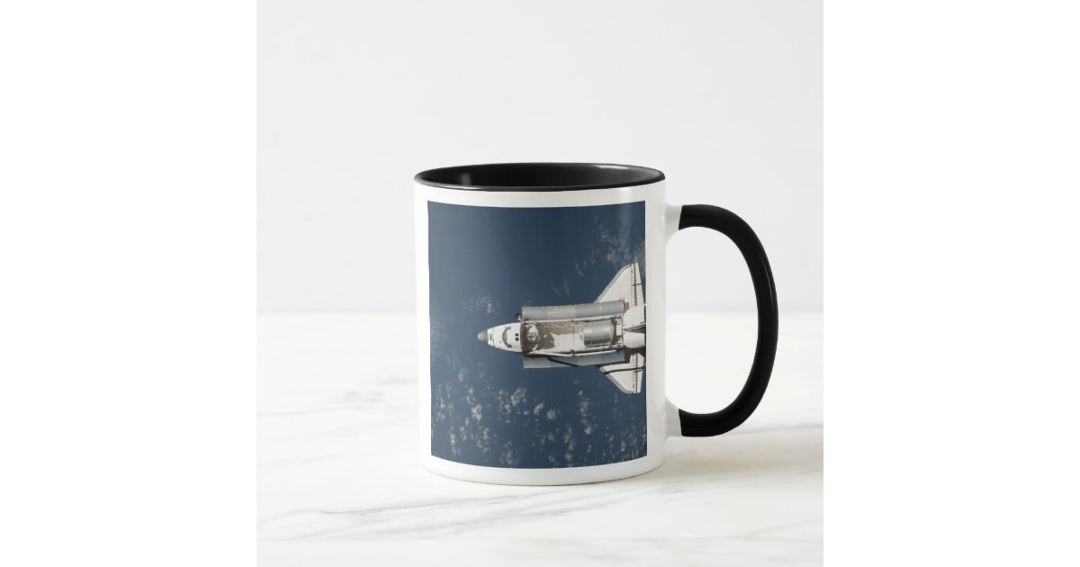 Aerial view of Space Shuttle Discovery 3 Mug | Zazzle