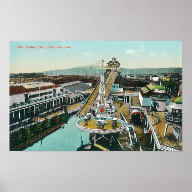 Aerial View of the Chutes Poster | Zazzle