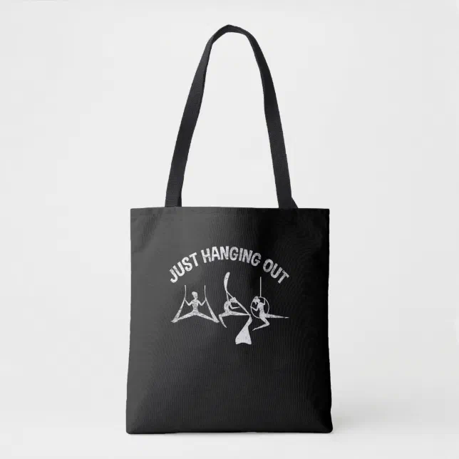 Aerial Yoga Gymnastic Artist Dance Aerialist Girl Tote Bag | Zazzle