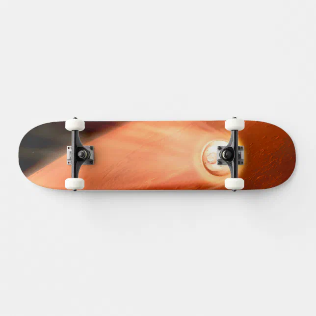 Aeroshell With Perseverance Rover Descent To Mars Skateboard | Zazzle