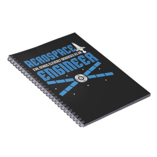 Aerospace Engineer Engineering College Student Notebook | Zazzle