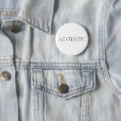 Aesthetic Button | Zazzle