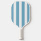 Aesthetic Country Club Blue Stripes Monogram Cute Pickleball Paddle ...