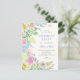 Aesthetic floral bloom birthday invitation | Zazzle