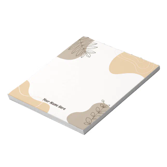 Aesthetic Memo Notepad | Zazzle
