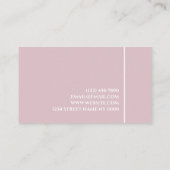Aesthetic Nurse Injector Cosmetic Surgeon Business Card | Zazzle