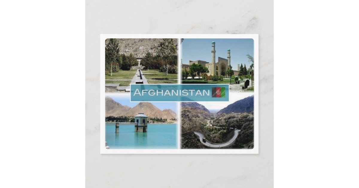 AF Afghanistan - Postcard | Zazzle