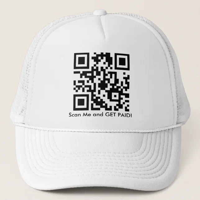 Affiliate QR Code Hat | Zazzle