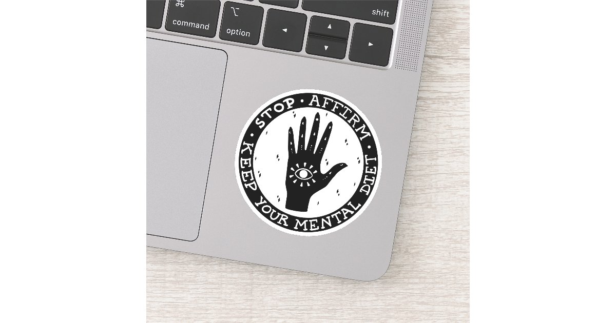 Affirm and Manifestation Sticker | Zazzle