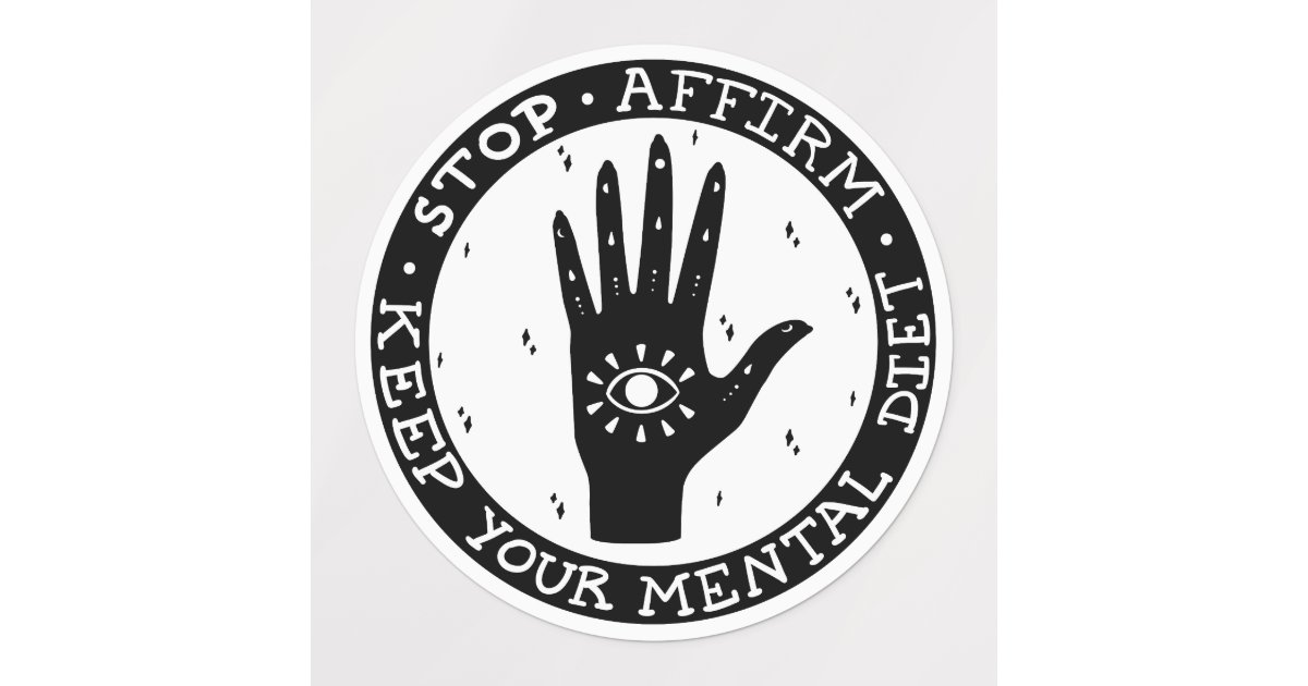 Affirm and Manifestation Sticker Set | Zazzle