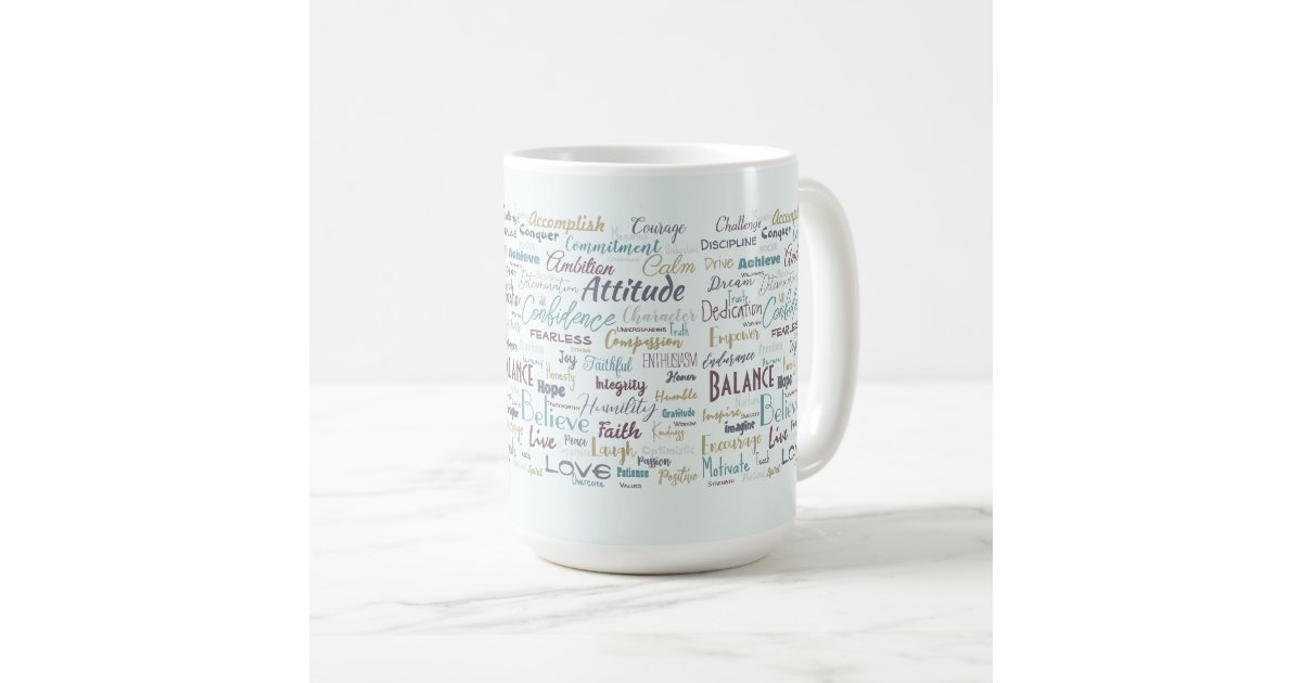 Affirmations coffee mug | Zazzle