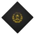 Afghan coat of arms graduation cap topper | Zazzle