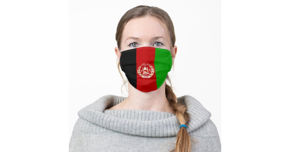 Afghan flag & Afghanistan fashion /sports mask | Zazzle