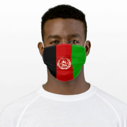 Afghan flag & Afghanistan fashion /sports mask | Zazzle