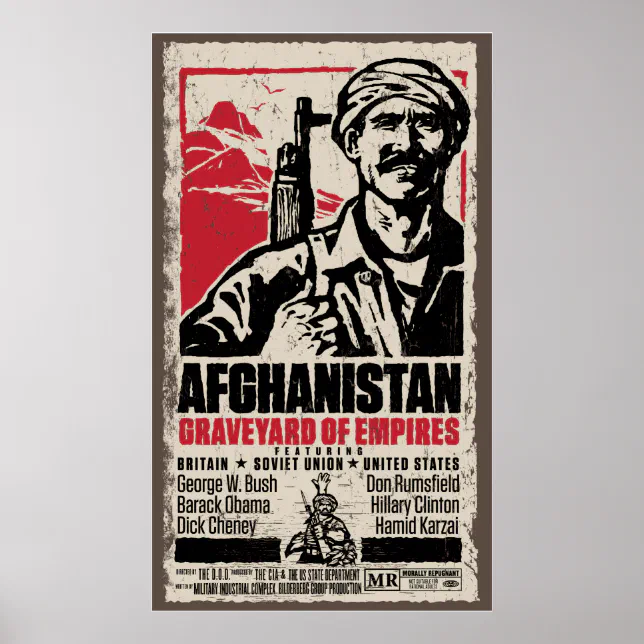 Afghanistan Anti-War Movie Poster | Zazzle