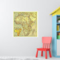 " Africa: 1935 Detailed MAP ... Poster | Zazzle