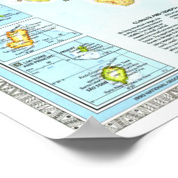 " Africa: 1990 Detailed Countries MAP ... Poster | Zazzle