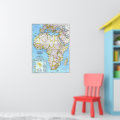 " Africa: 1990 Detailed Countries MAP ... Poster | Zazzle