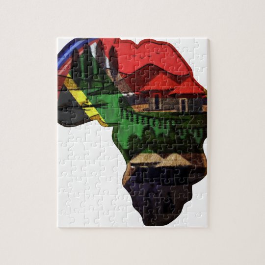 Africa Jigsaw Puzzle | Zazzle.com