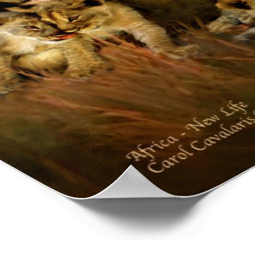 Africa - New Life Art Poster/Print Poster | Zazzle