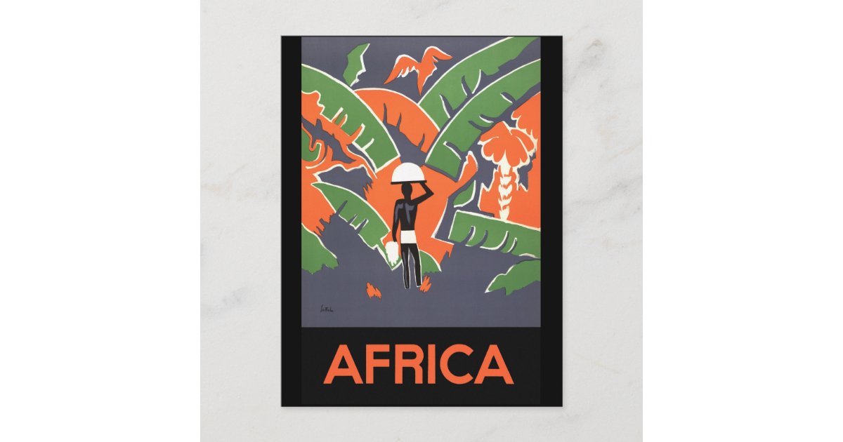 Africa Postcard | Zazzle
