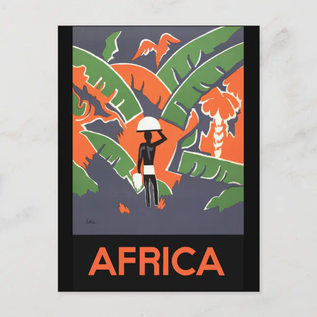 Africa Postcard | Zazzle