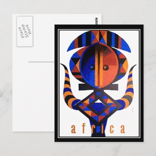 Africa Postcard | Zazzle