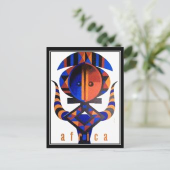 Africa Postcard | Zazzle