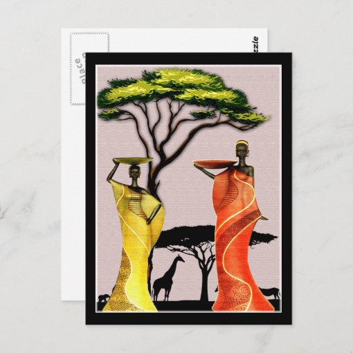 Africa Postcard | Zazzle