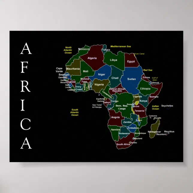 Africa Poster | Zazzle