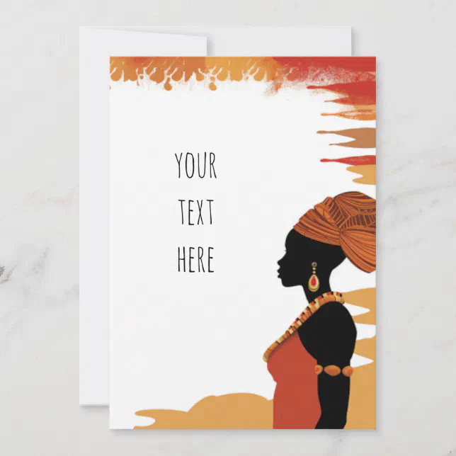 Africa Themed Invitation | Zazzle