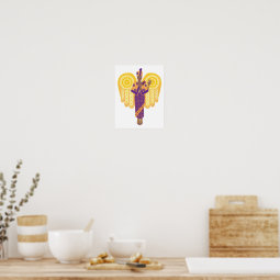 African American Angel Poster | Zazzle