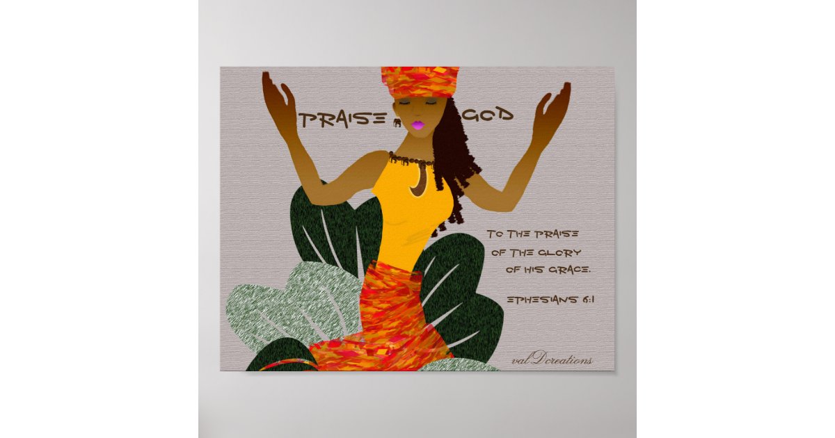 African American Art Poster | Zazzle