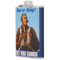 African American Aviators Fighter Pilots of WW2 Flask | Zazzle