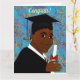 African American Black Male Grad Graduation Card | Zazzle