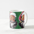 African American Black Santa Claus Christmas Coffee Mug | Zazzle
