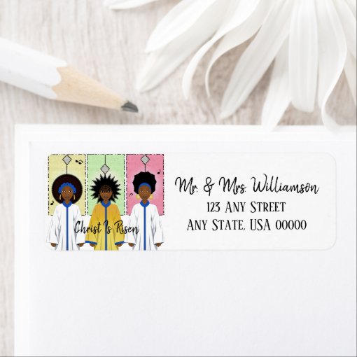 African American Choir Label | Zazzle