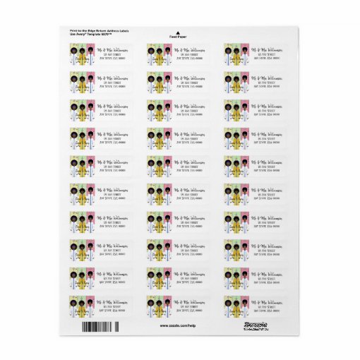 African American Choir Label | Zazzle