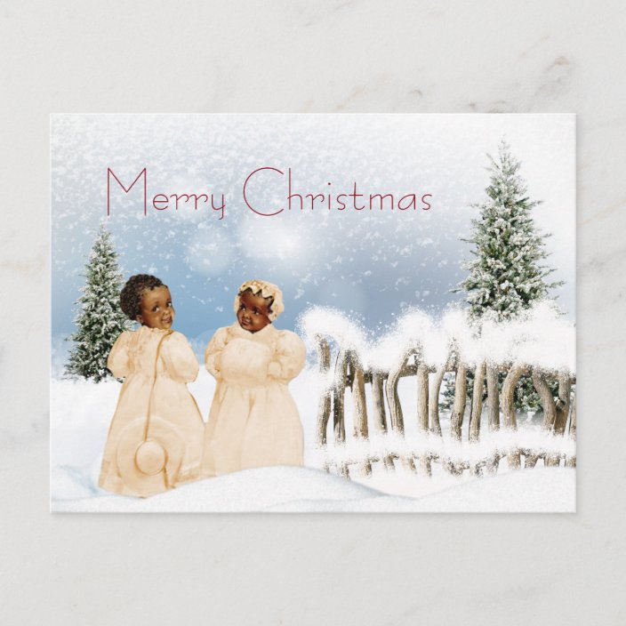 African American Christmas Card | Zazzle.com