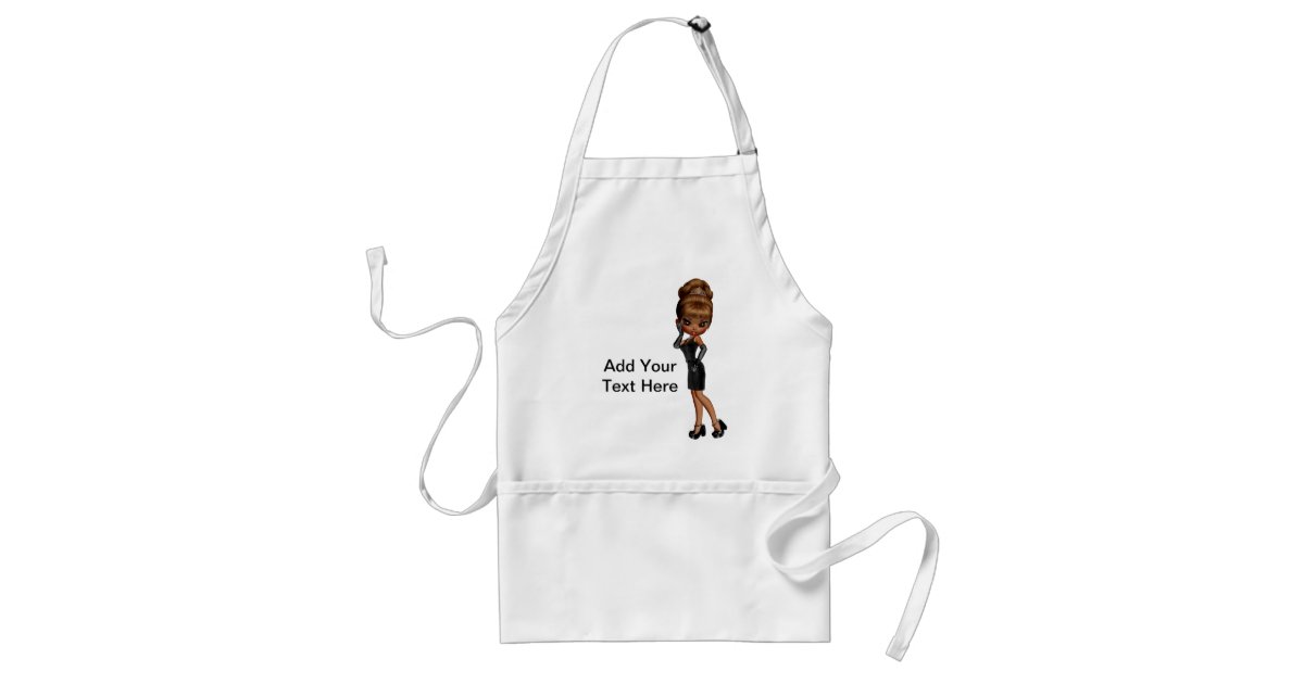 African American Diva Custom Apron | Zazzle
