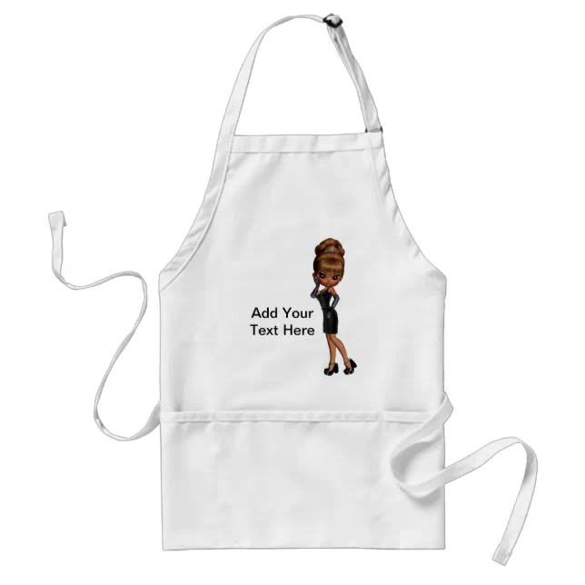 African American Diva Custom Apron | Zazzle